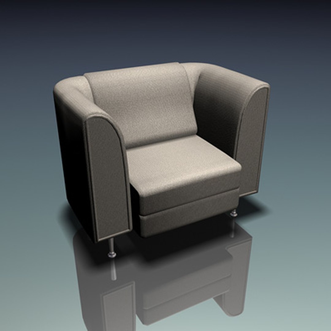 3d Chair Couch Model