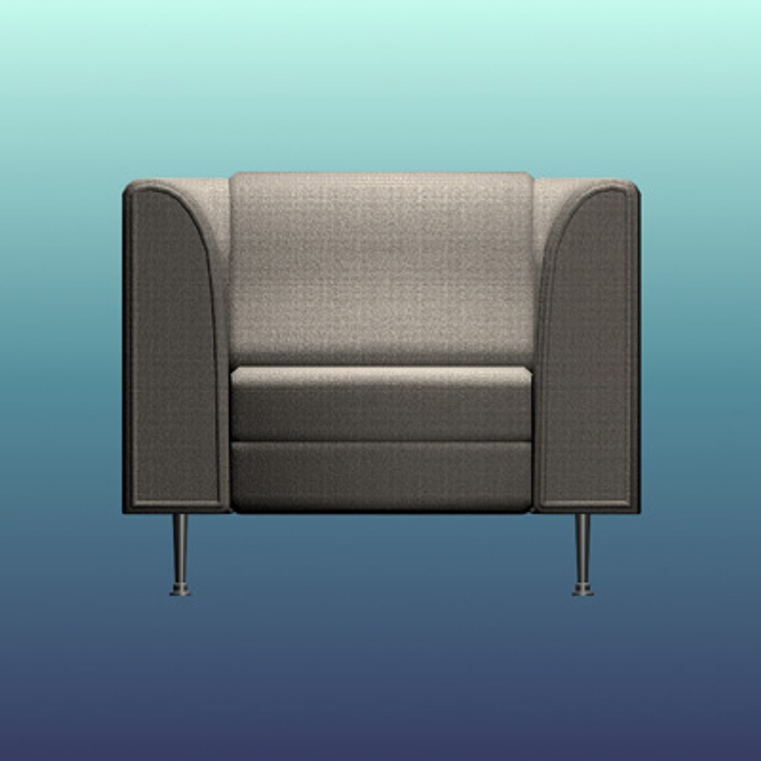 3d Chair Couch Model