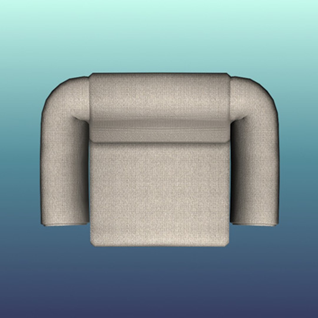 3d Chair Couch Model