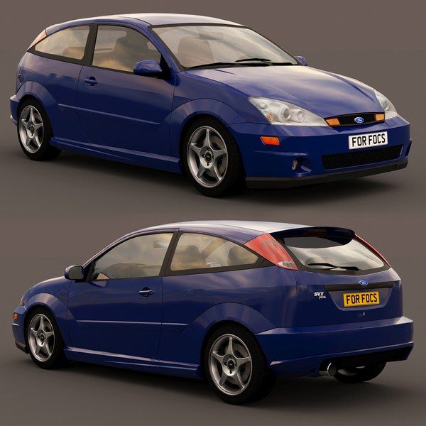 Ford focus svt 2003 3D - TurboSquid 2031918