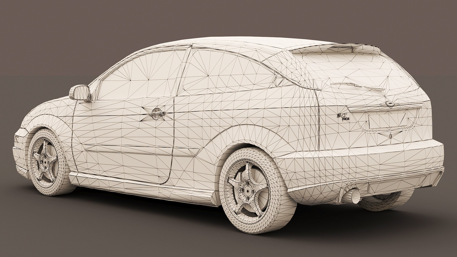 Ford Focus Svt 2003 3D - TurboSquid 2031918