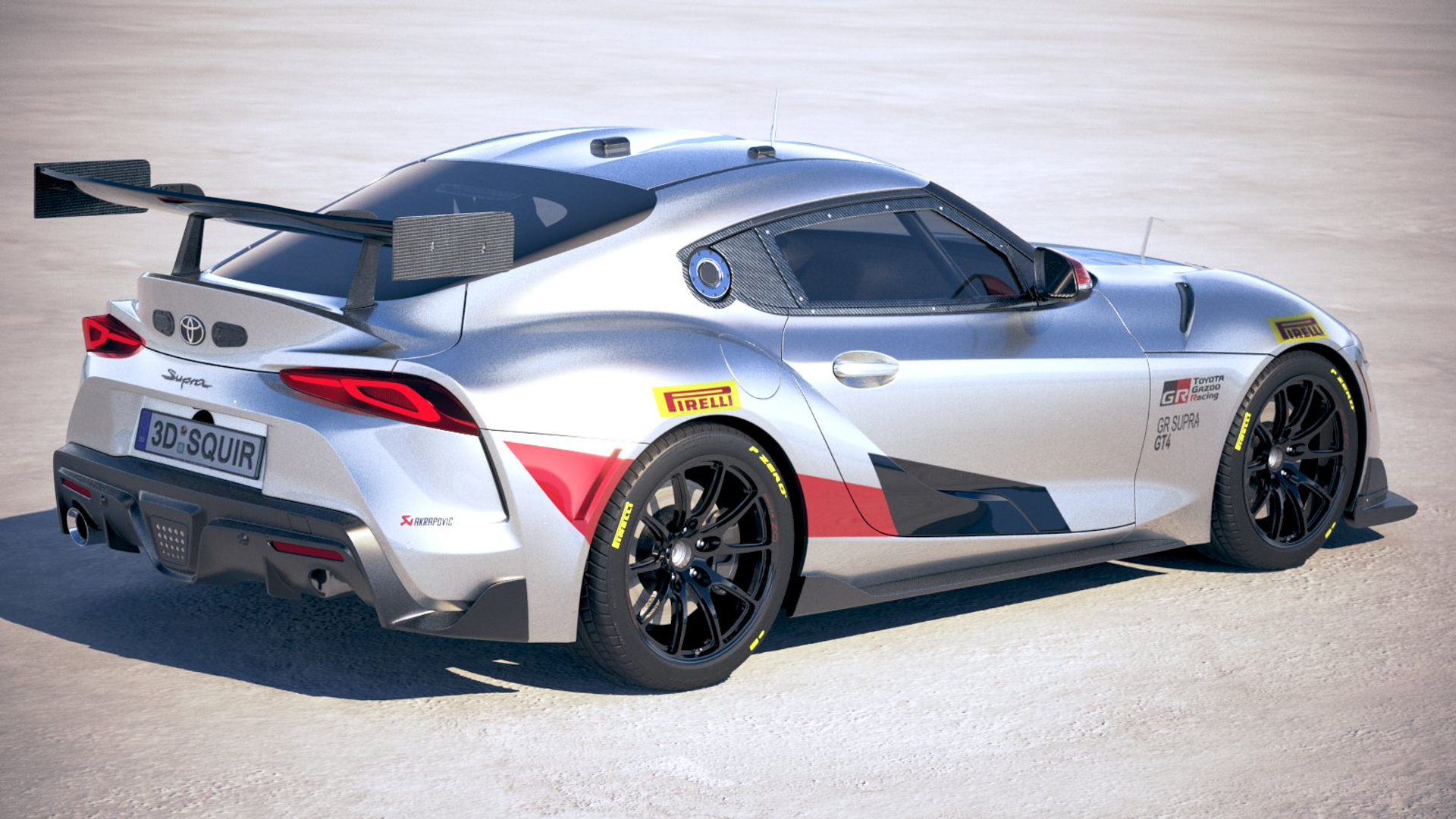 Toyota Supra GT4 2020 3D 모델 - TurboSquid 1426822