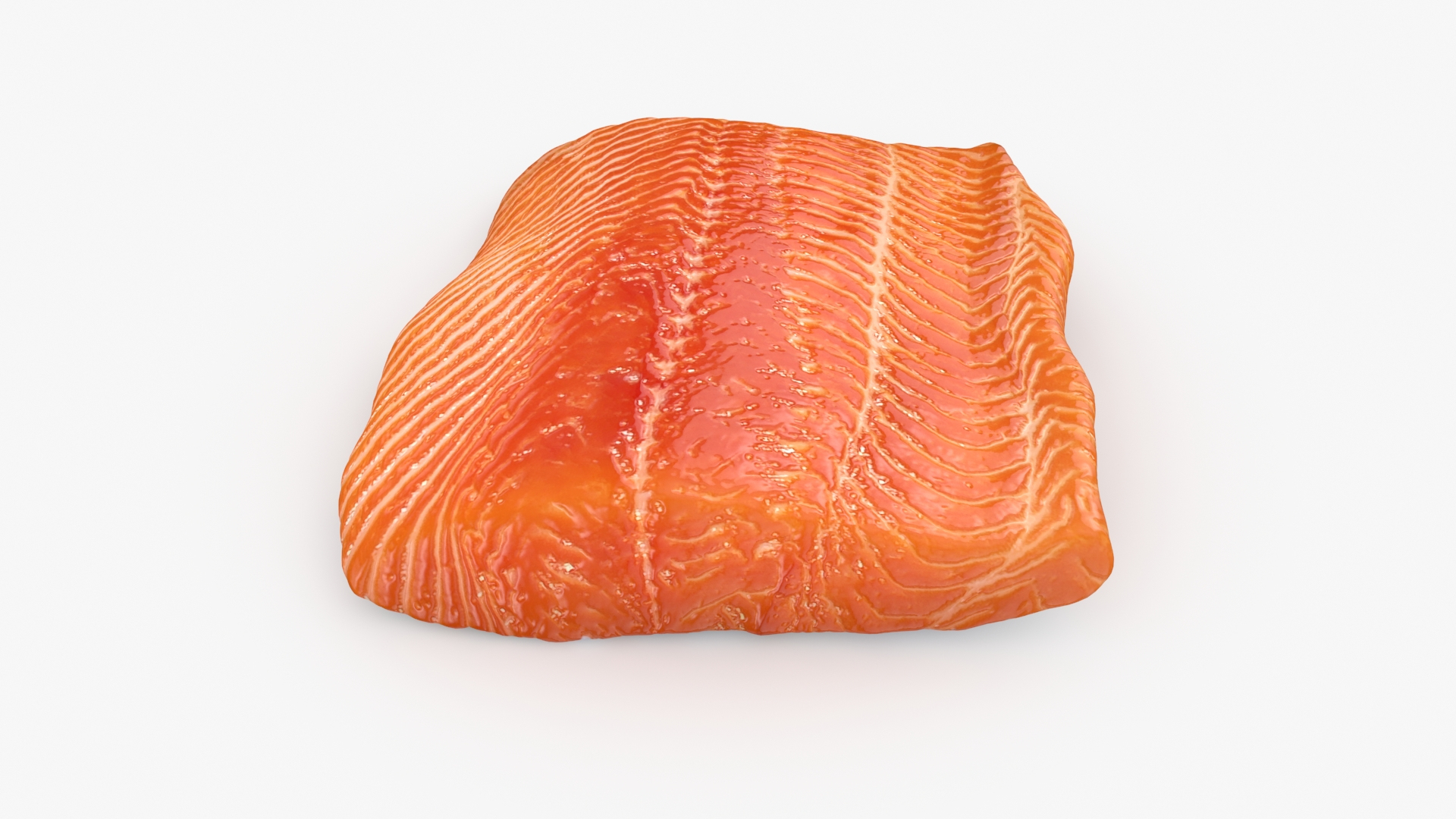 3D Salmon Fillet 02 - TurboSquid 2284789