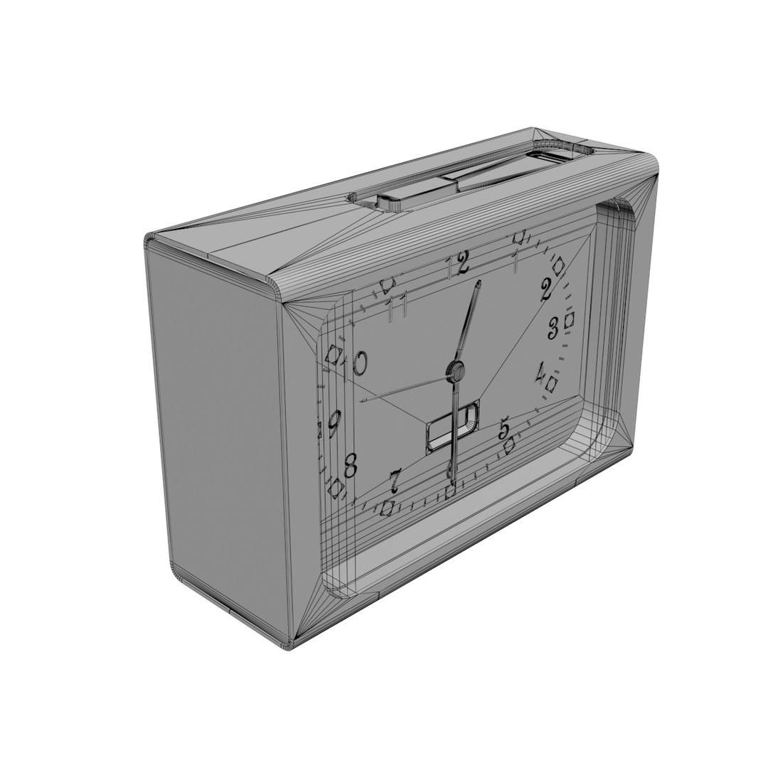 3D Alarm Clock - TurboSquid 1241479
