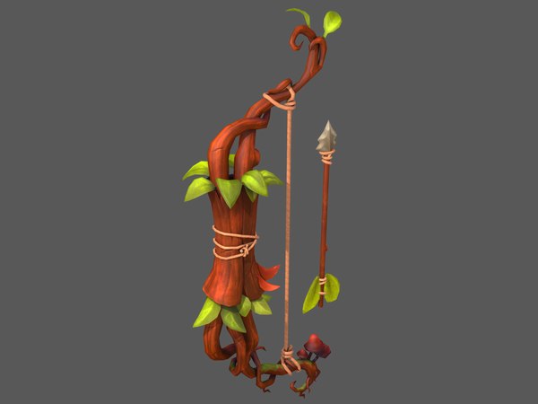3D model stylized bow arrow - TurboSquid 1561206