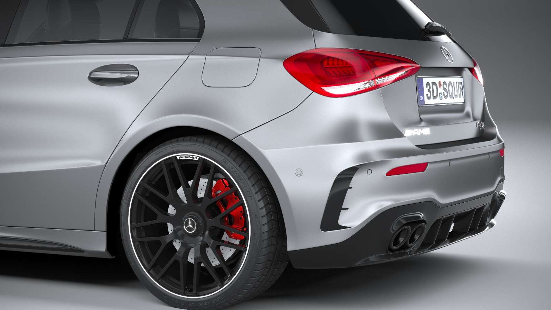 3D Mercedes-benz A45 S Model - TurboSquid 1468505