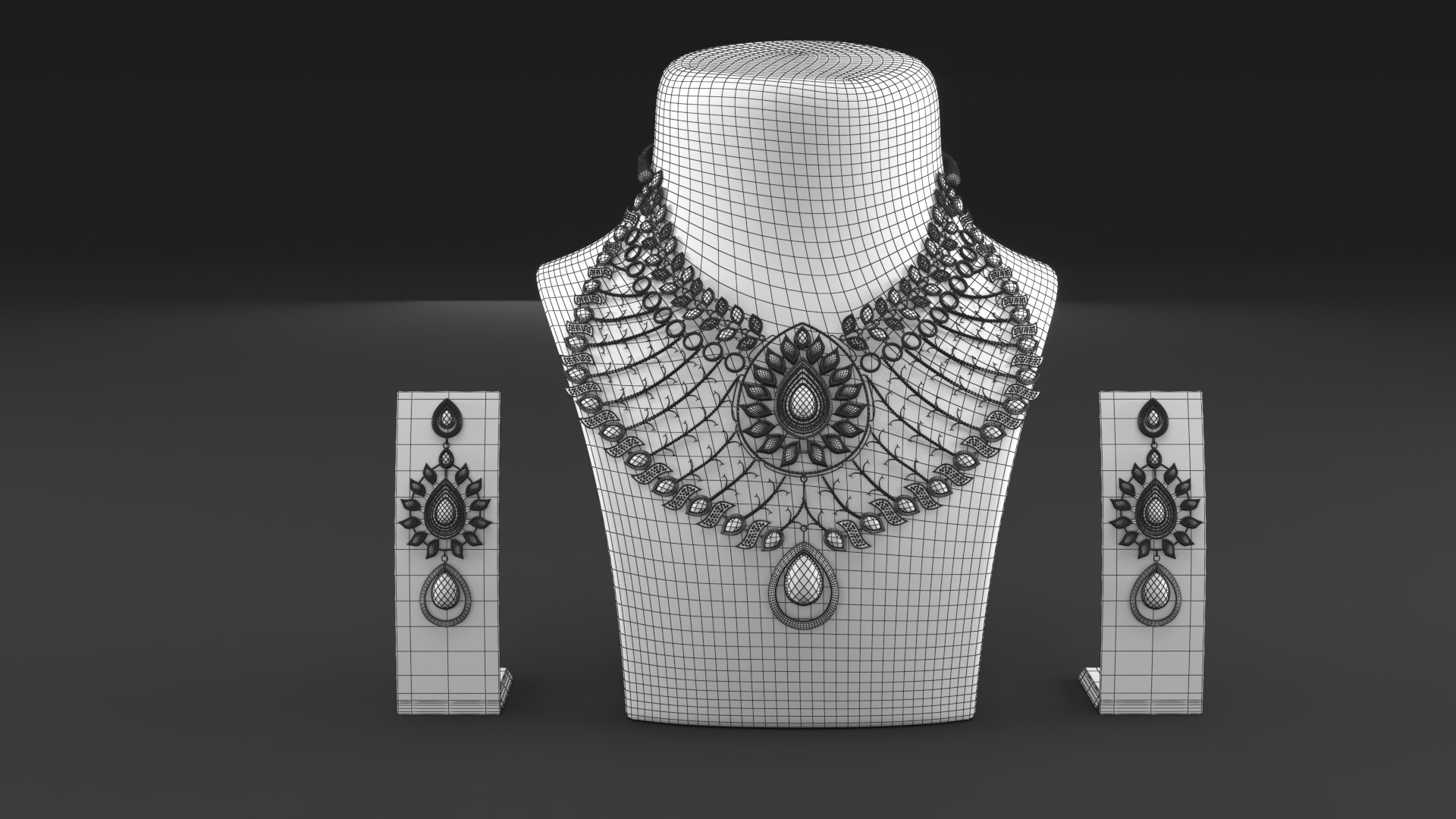 Necklace 3D Model - TurboSquid 1765365