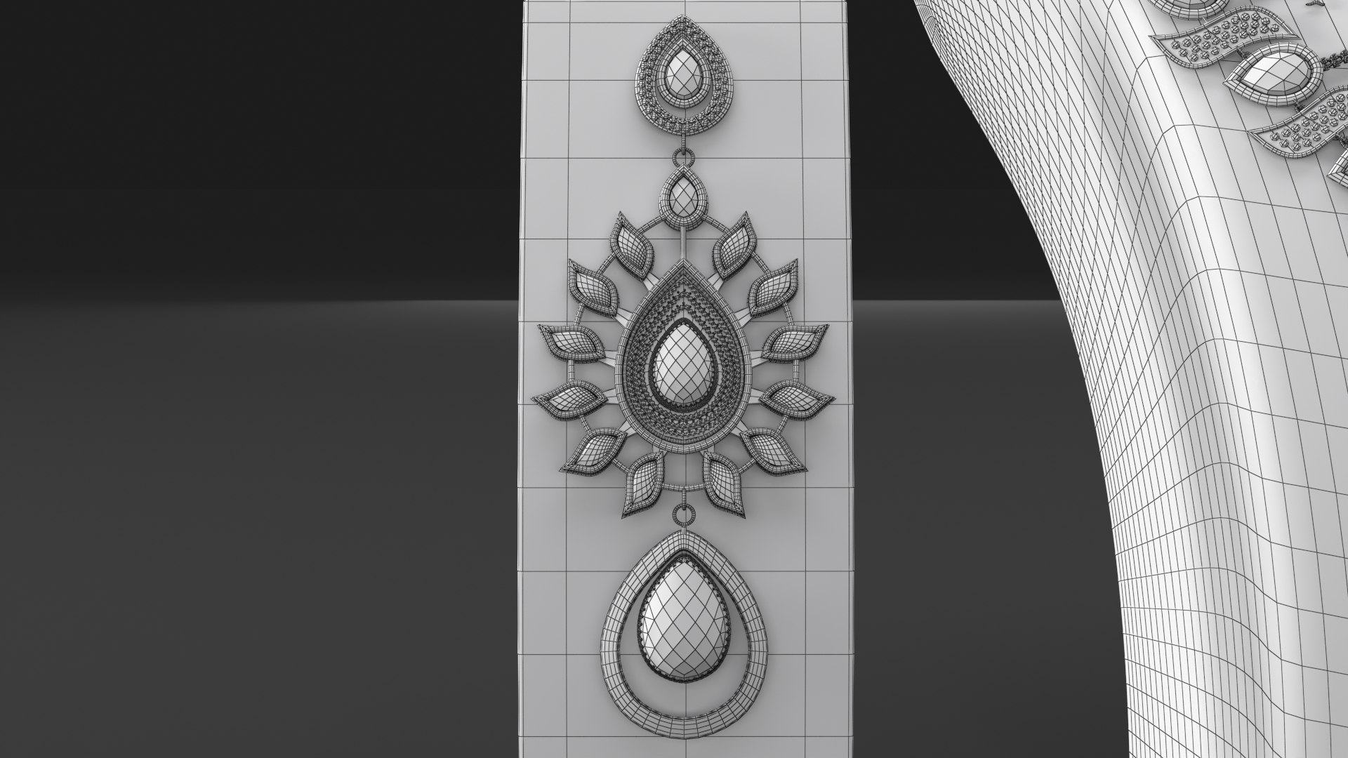 Necklace 3D Model - TurboSquid 1765365