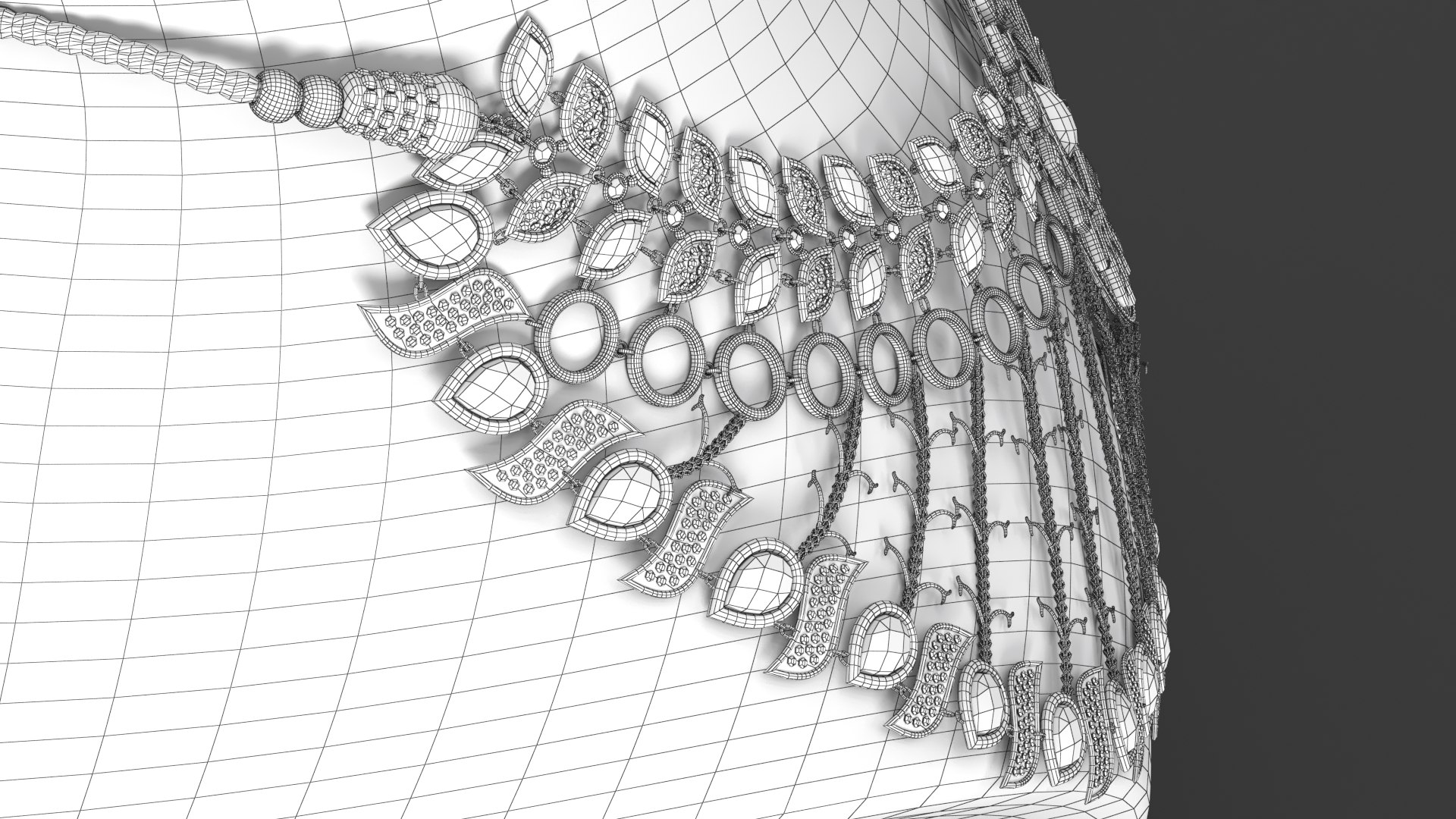 Necklace 3D Model - TurboSquid 1765365