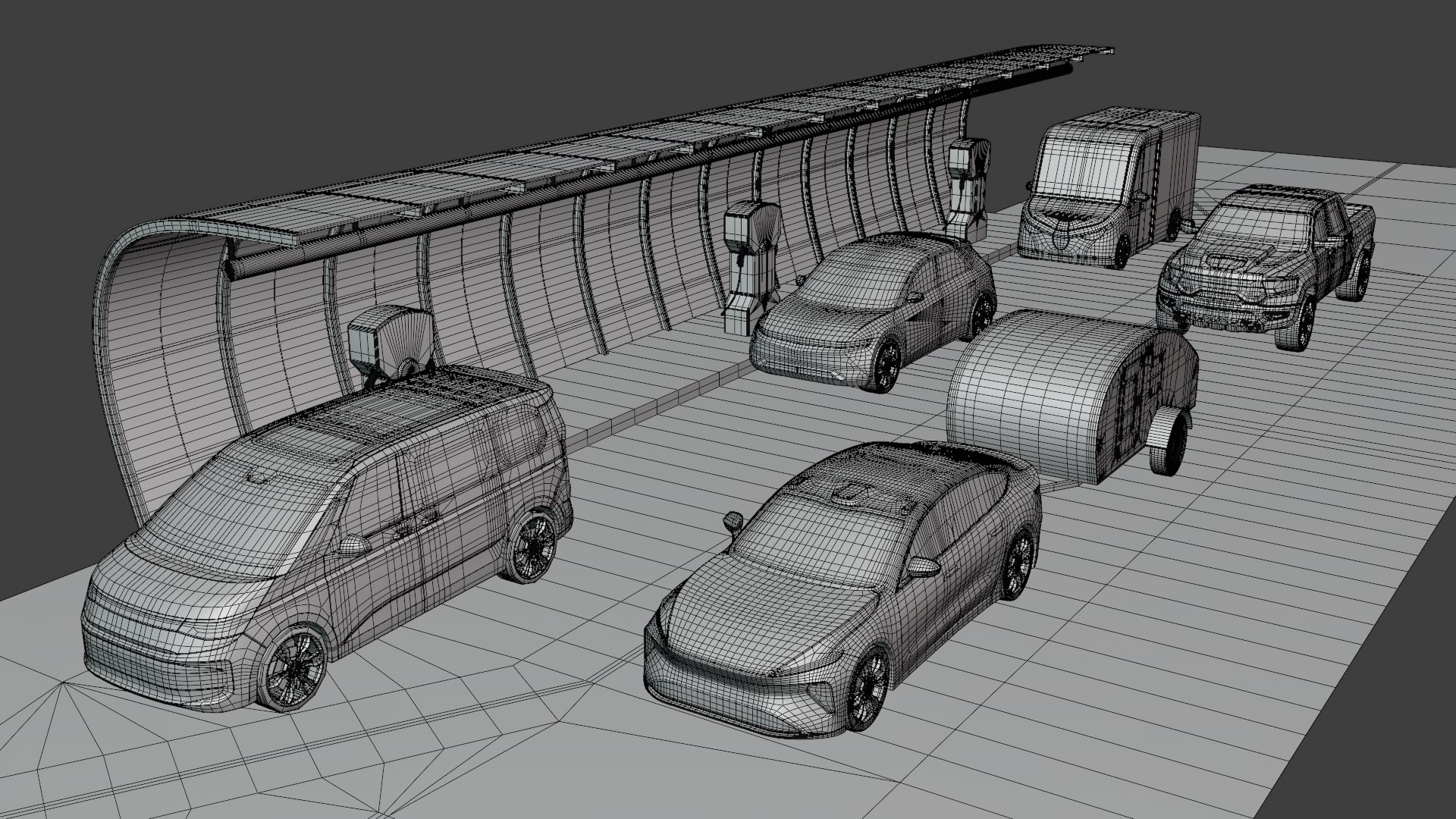 3D Traffic Assets Collection VIII - TurboSquid 2192627