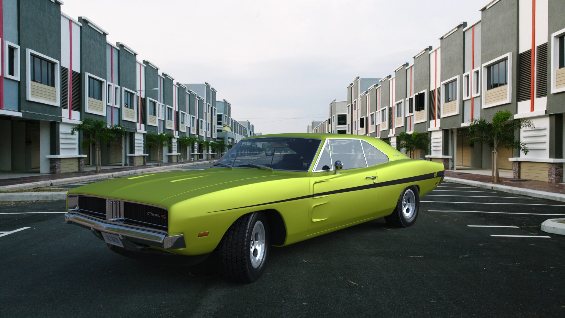 3D Dirty Mary Crazy Larry 1969 Dodge Charger RT - TurboSquid 2024616