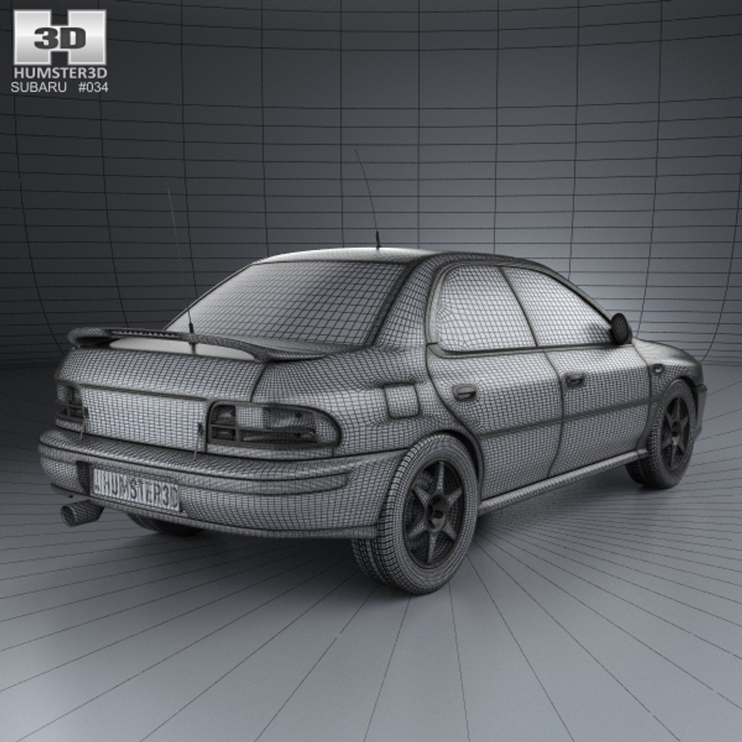 3D subaru wrc impreza - TurboSquid 1157990