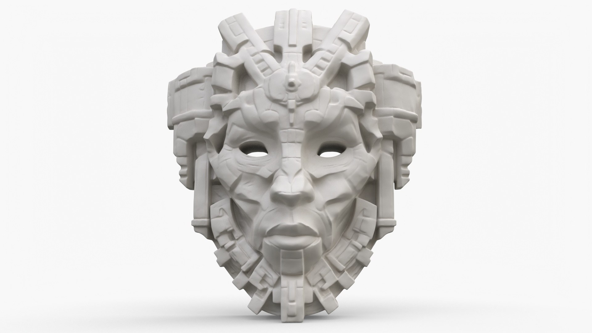 3D Aztec Masks 8 - TurboSquid 2188219