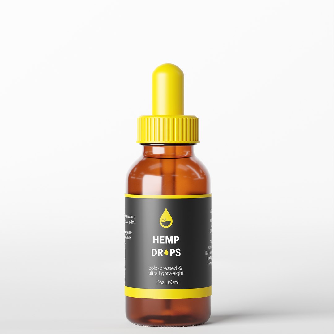3D Hemp Drops 02 - TurboSquid 2287152