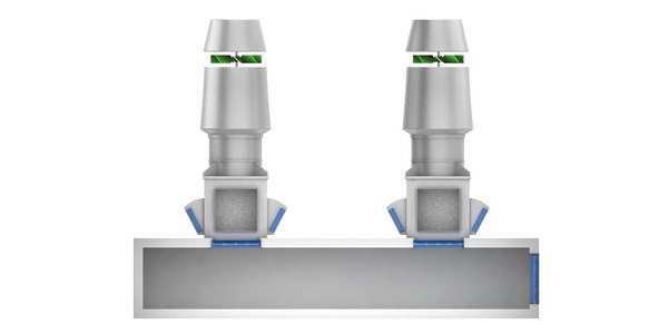 Strobic fan exhaust roof 3D model - TurboSquid 1275294