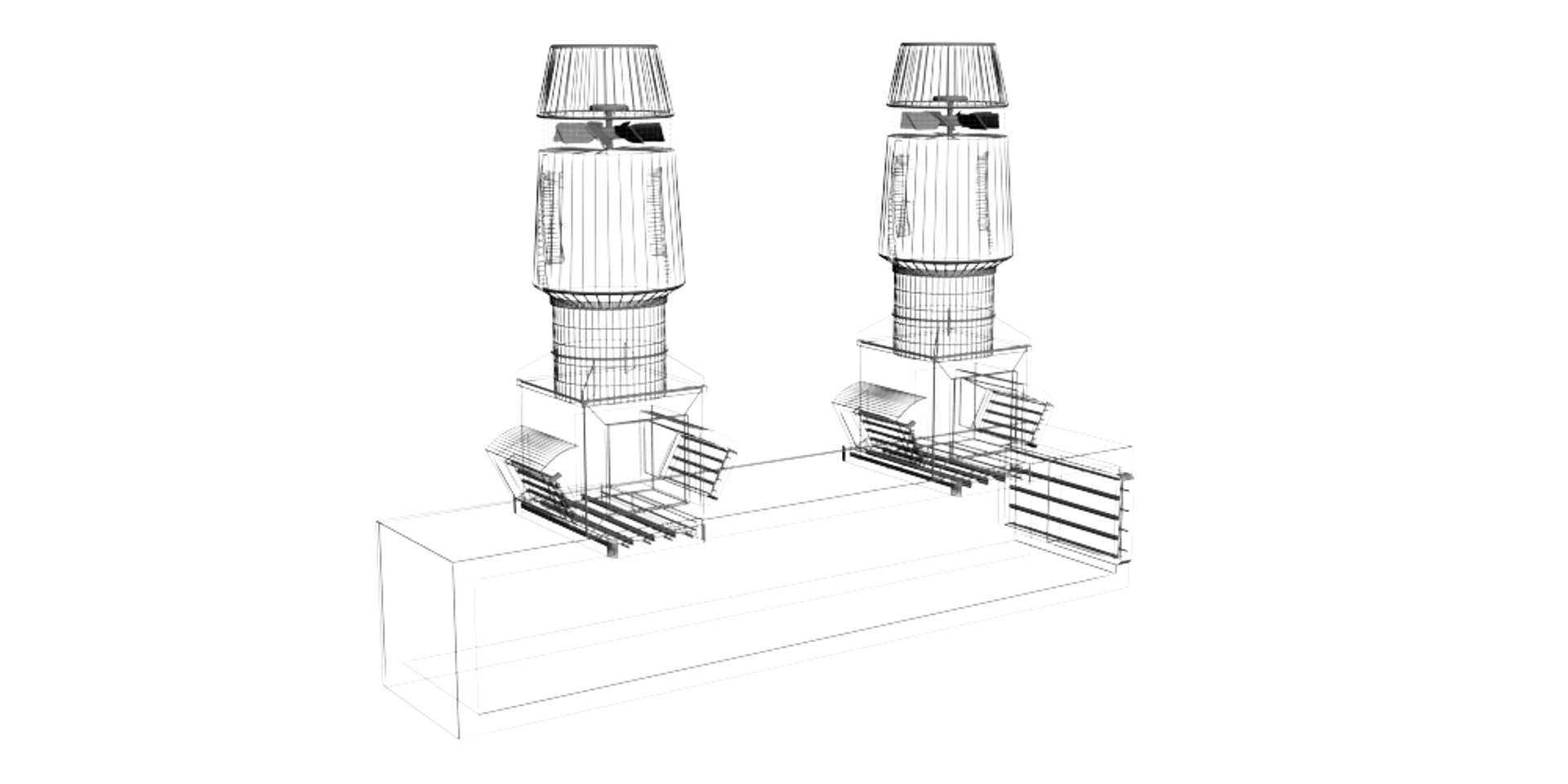 Strobic Fan Exhaust Roof 3D Model - TurboSquid 1275294