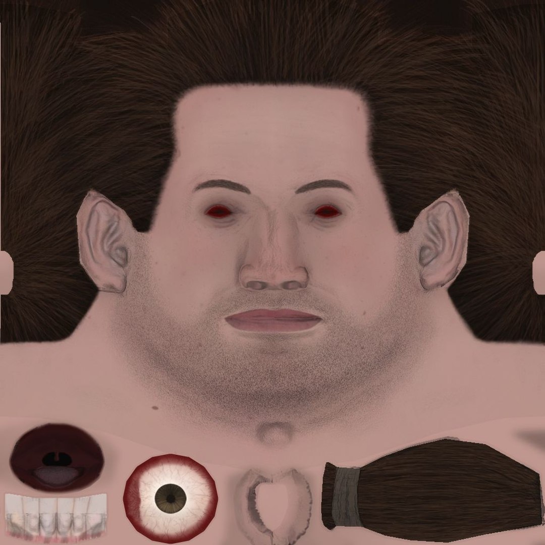 Nextgen Head Character 3d Model