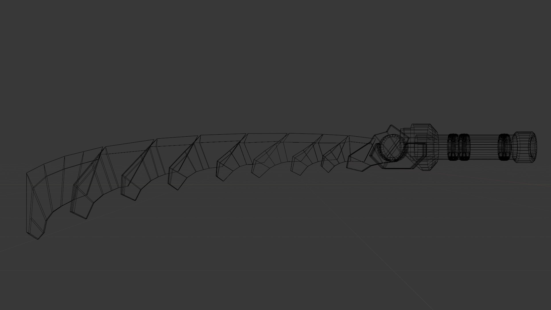 Composite Sword From Shadow Fight 2 3D Model - TurboSquid 2244977
