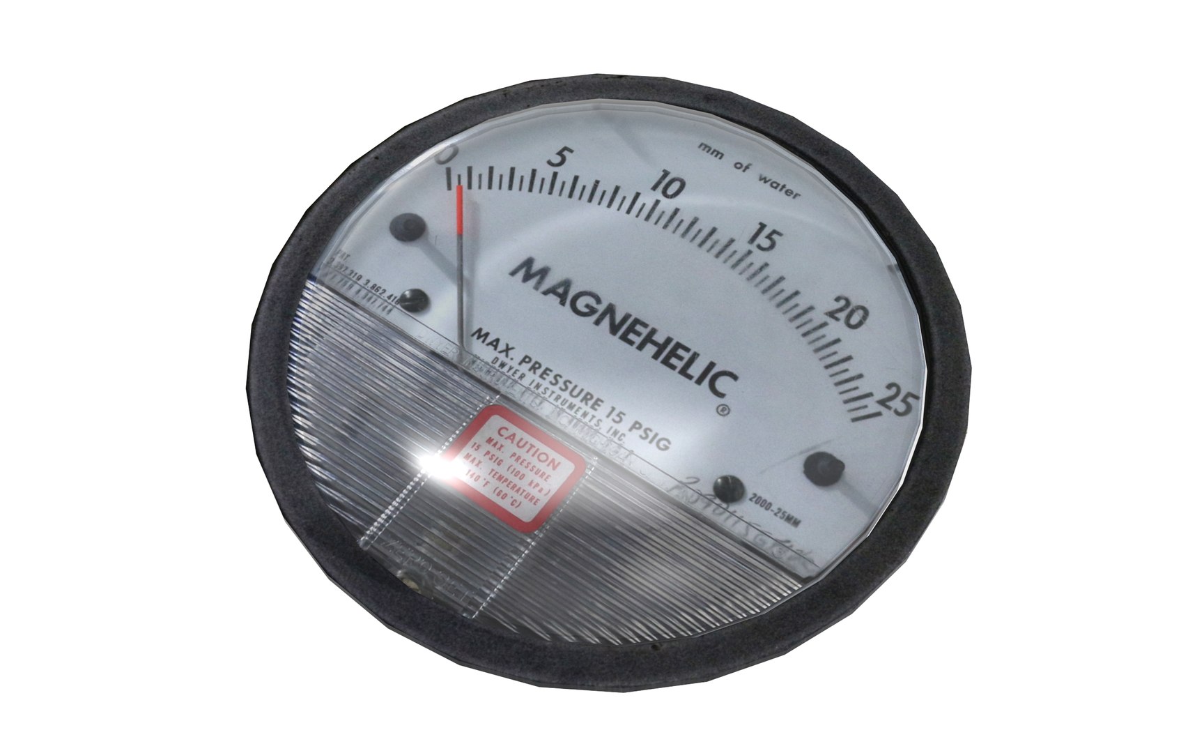 3D Magnehelic Gauge 01 Model - TurboSquid 2140414