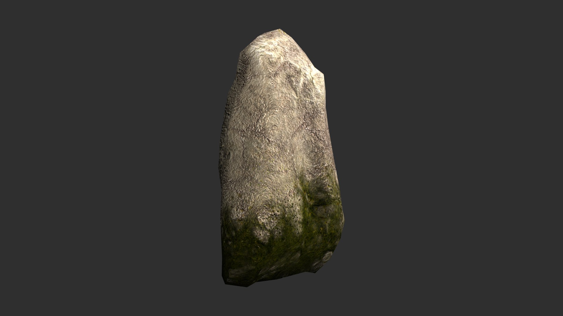 Rock Set 03 - Moss 3D Model - TurboSquid 1766410