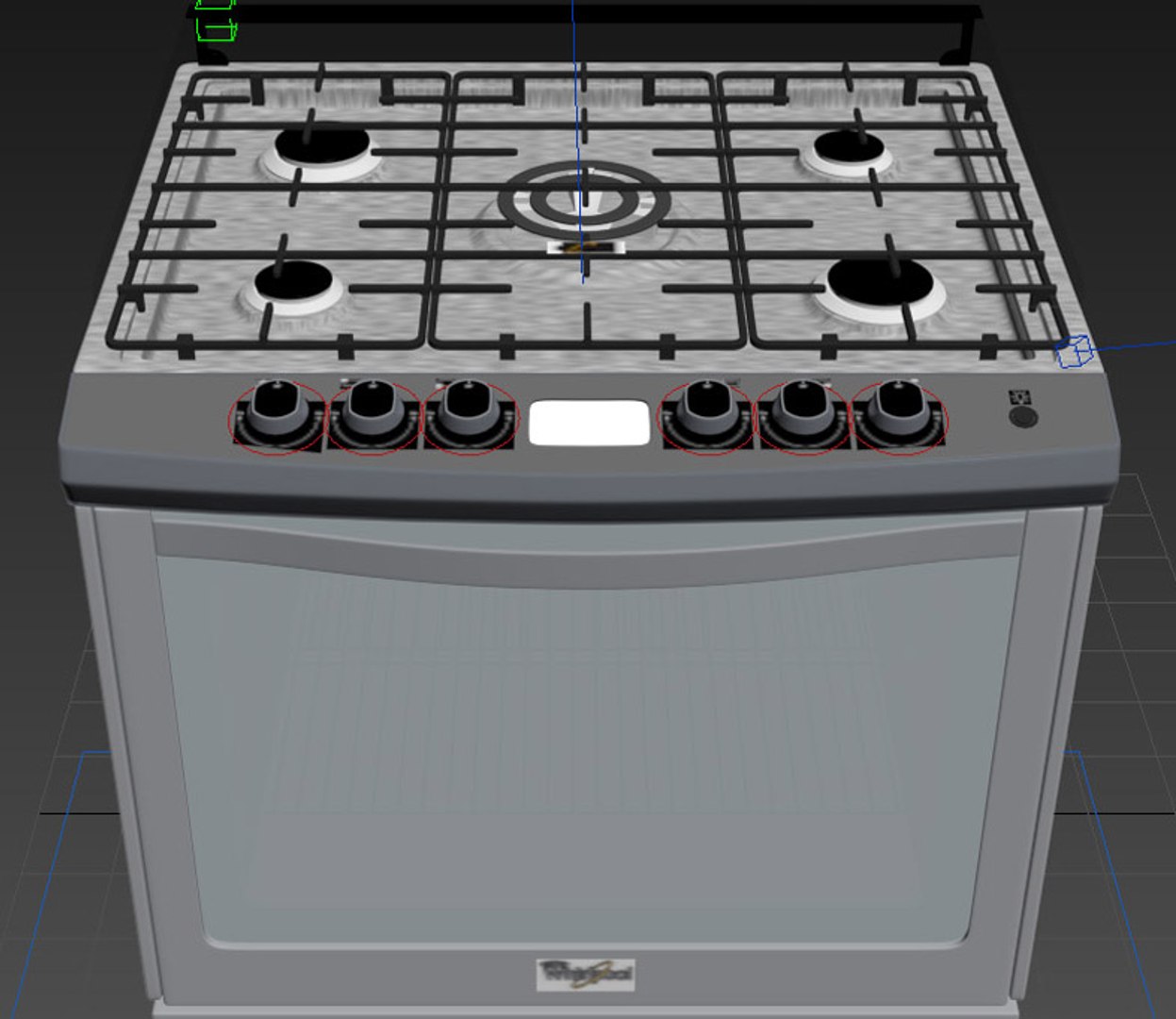 We9620s Stove 3d Model