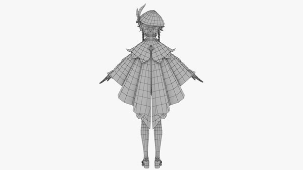 Venti - Genshin-Auswirkung 3D-Modell - TurboSquid 1972961