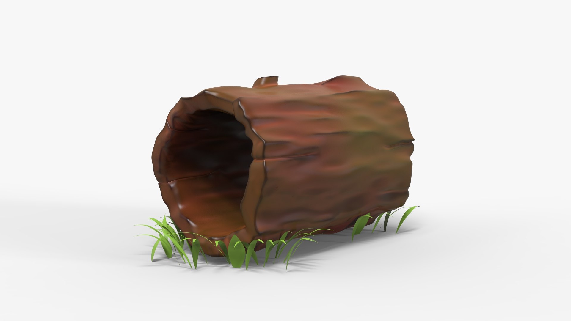 3D Cartoon Log - TurboSquid 2208953