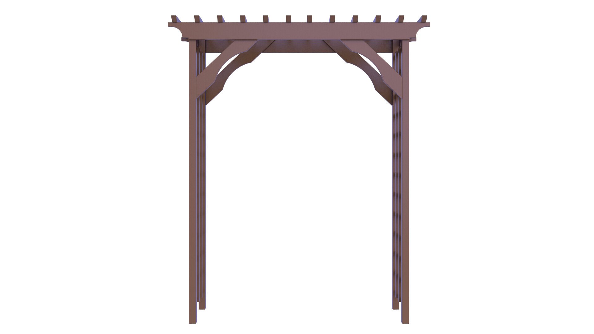 3D Wooden Garden Arbor 3 - TurboSquid 1881150