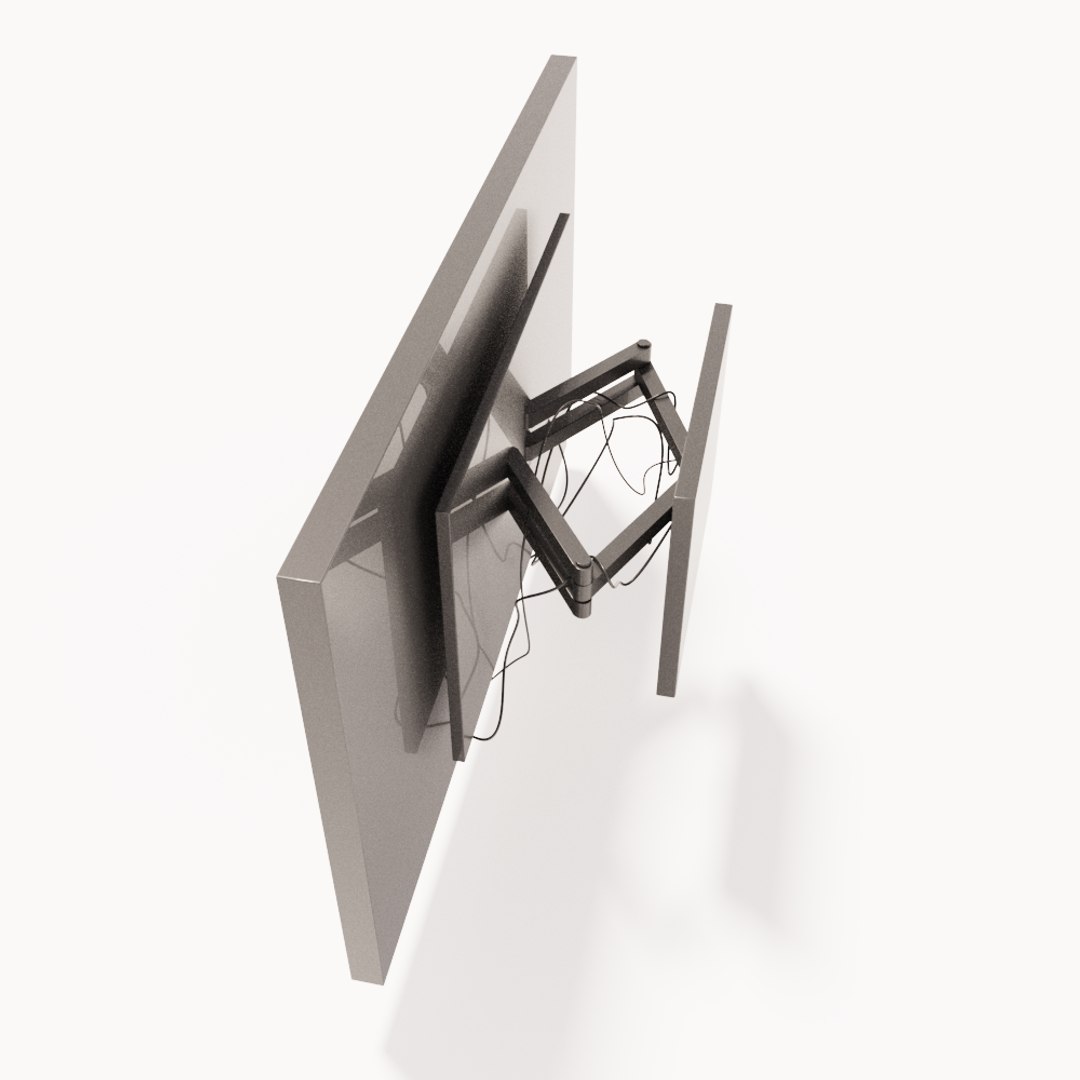 3D Tv Mount Model - TurboSquid 2196434