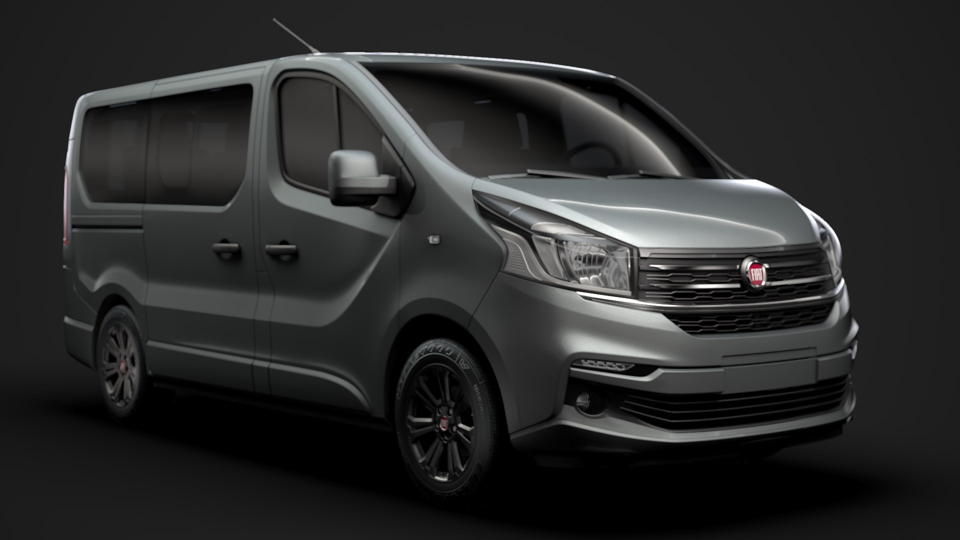 Fiat Talento Minibus Spaceclass 3D - TurboSquid 1440512