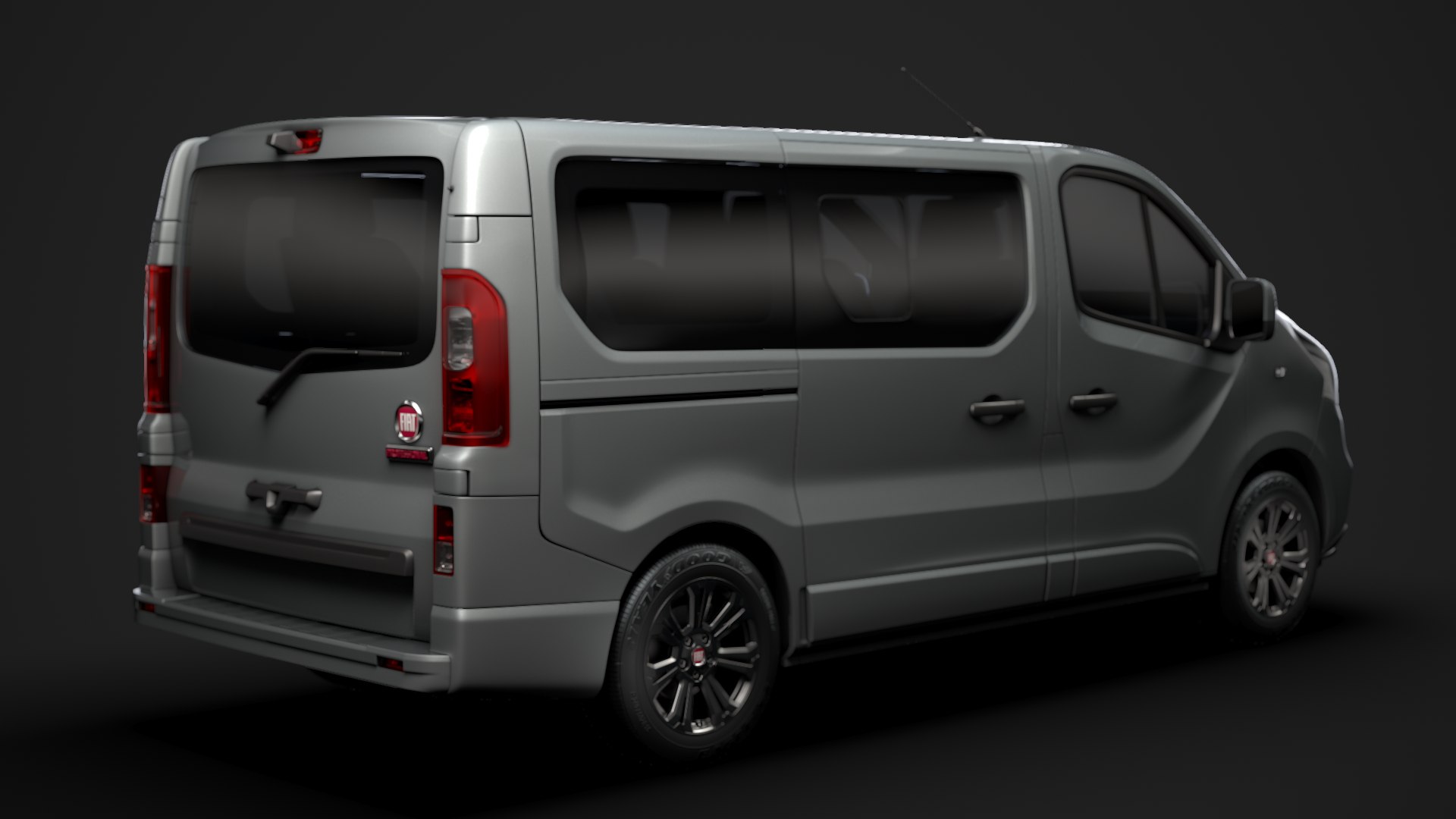 Fiat Talento Minibus Spaceclass 3D - TurboSquid 1440512