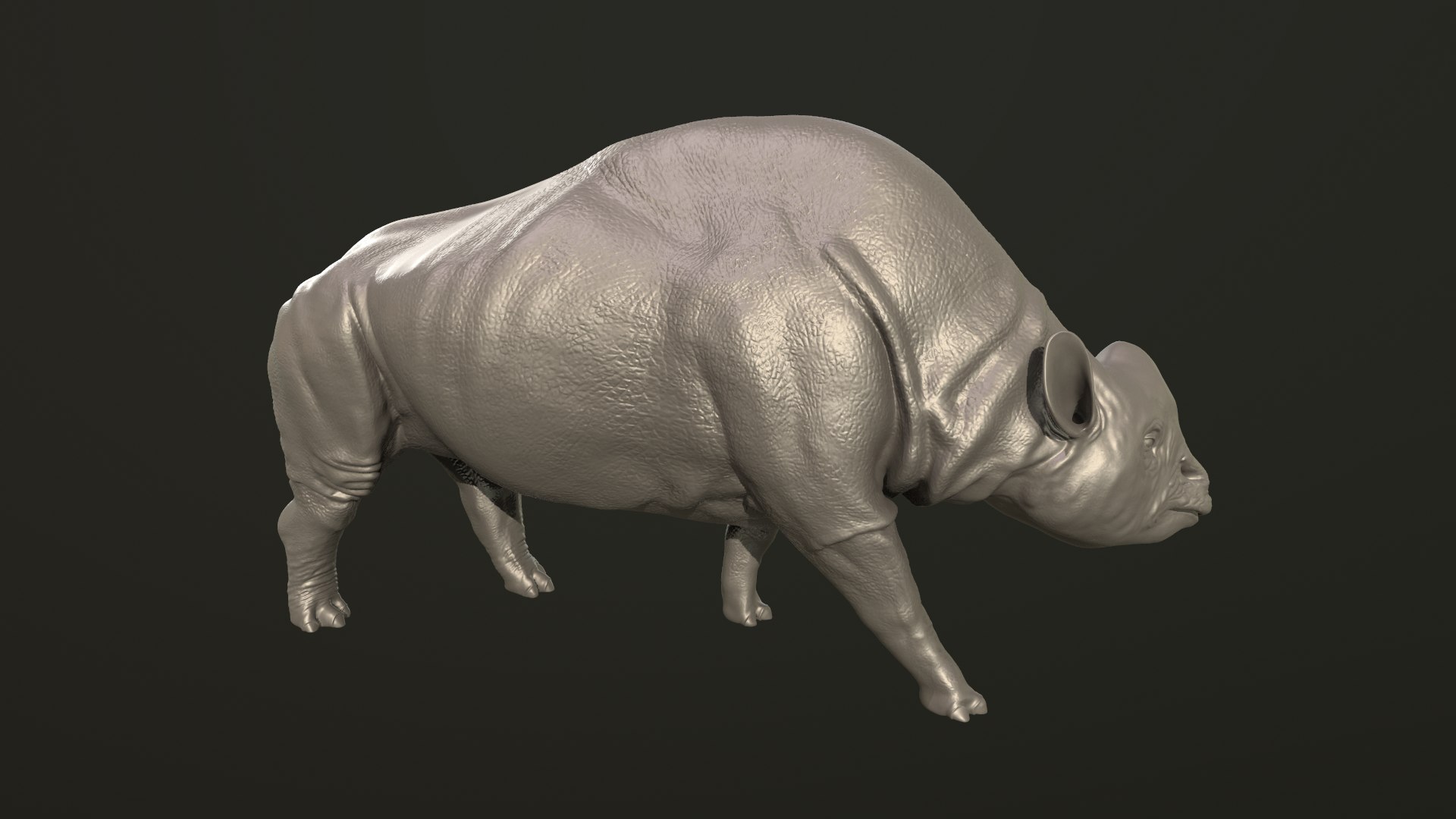 Elasmotherium 3D Model - TurboSquid 1820782