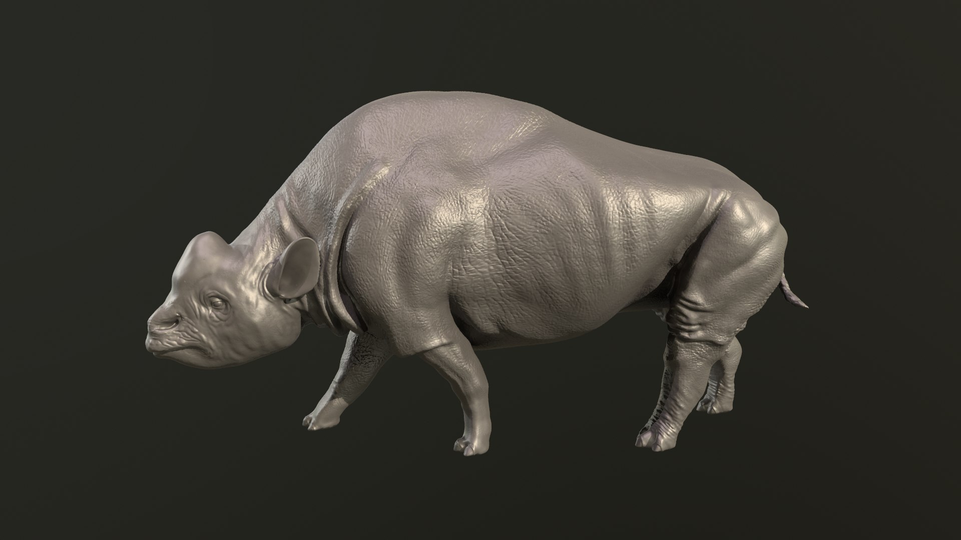 Elasmotherium 3D Model - TurboSquid 1820782