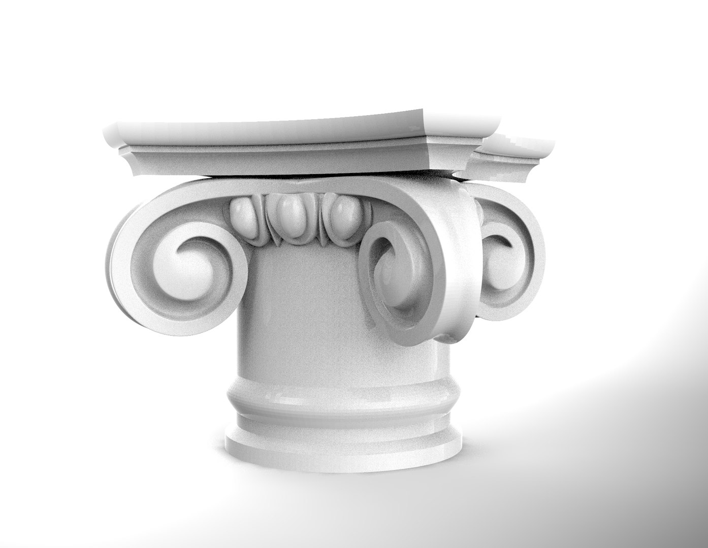 3D capital ionic - TurboSquid 1721431