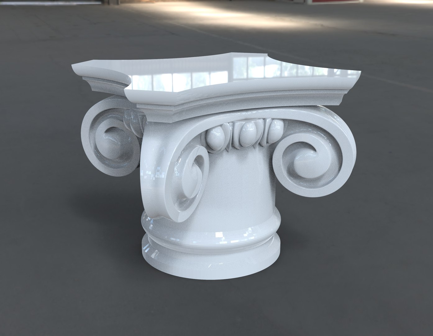 3D capital ionic - TurboSquid 1721431