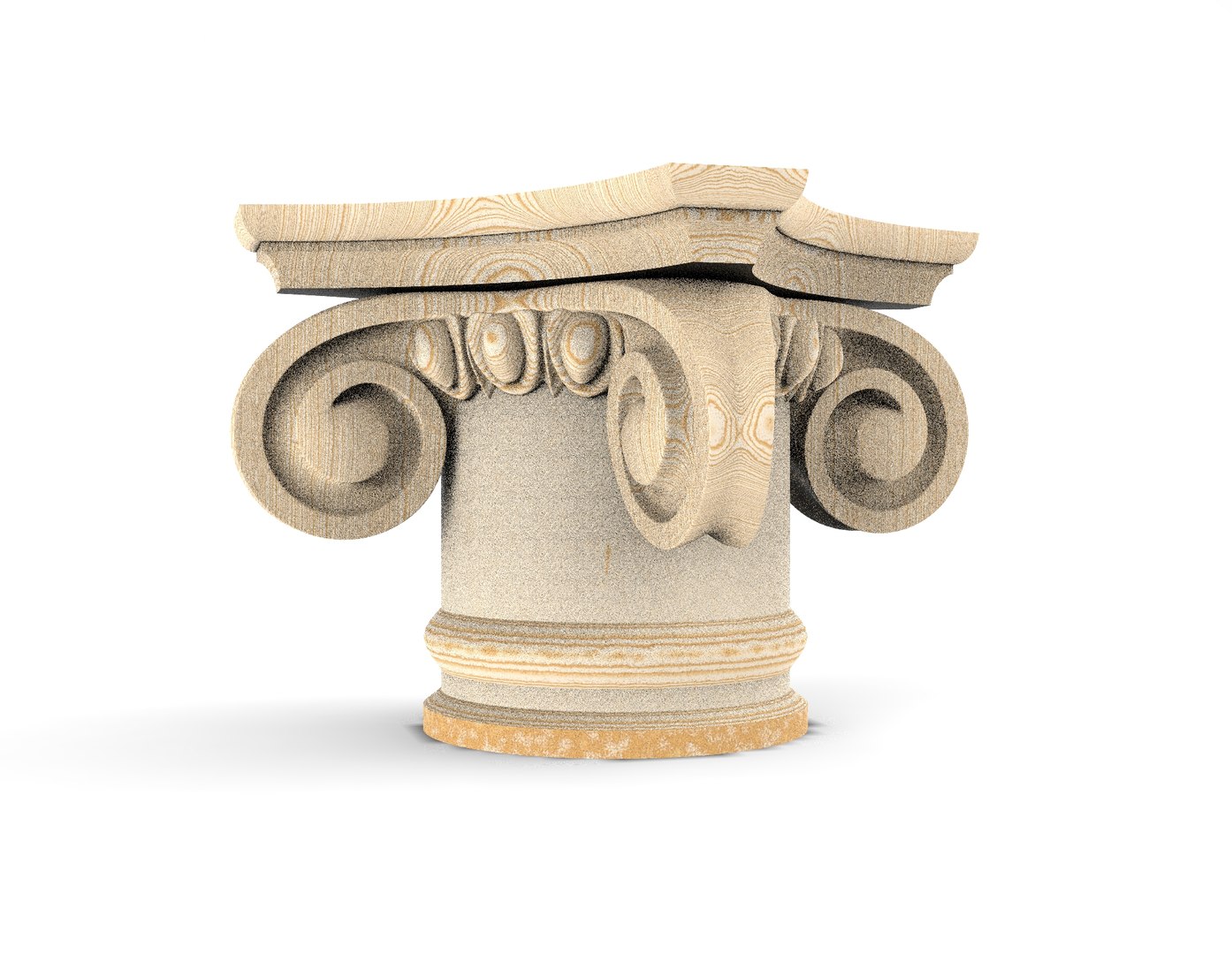3D capital ionic - TurboSquid 1721431