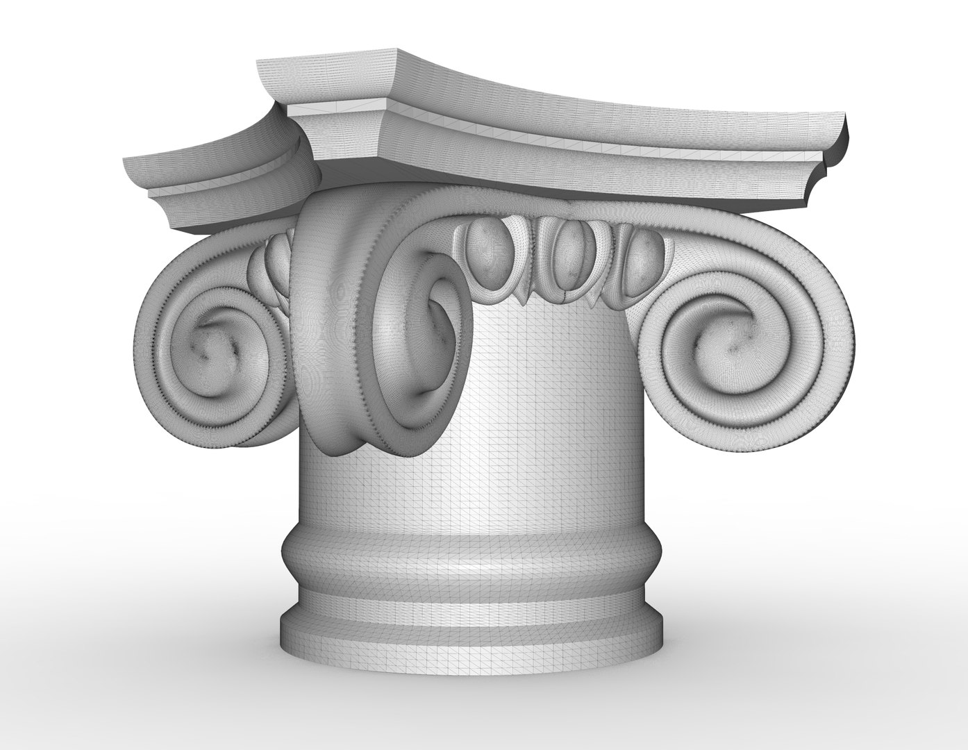 3D capital ionic - TurboSquid 1721431