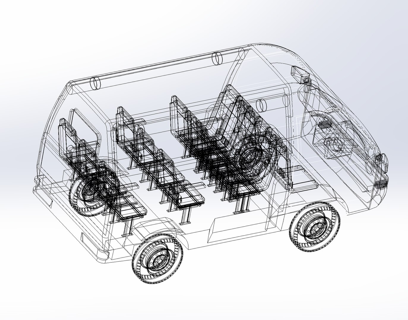 3D Minibus Bus - TurboSquid 1288320