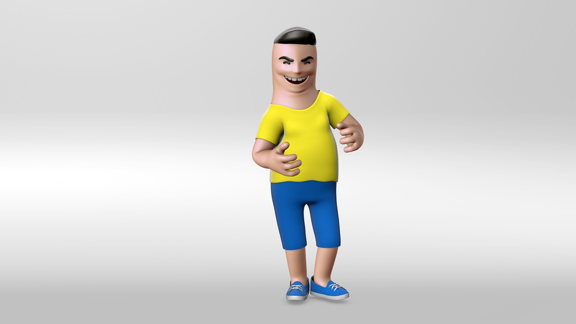 3D Character For Animation Mixamo Model - TurboSquid 1910292