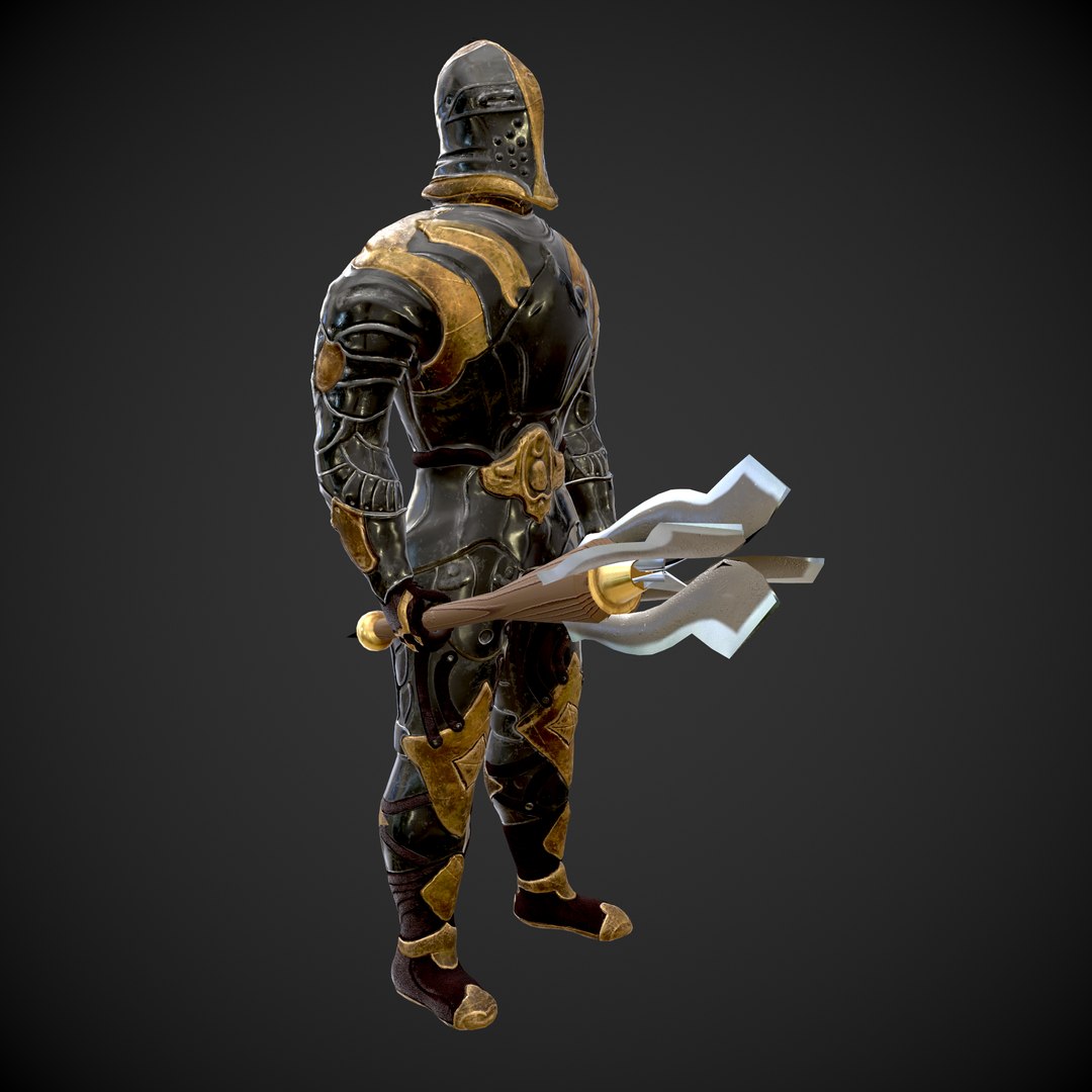 Knight 3D Model - TurboSquid 1935435
