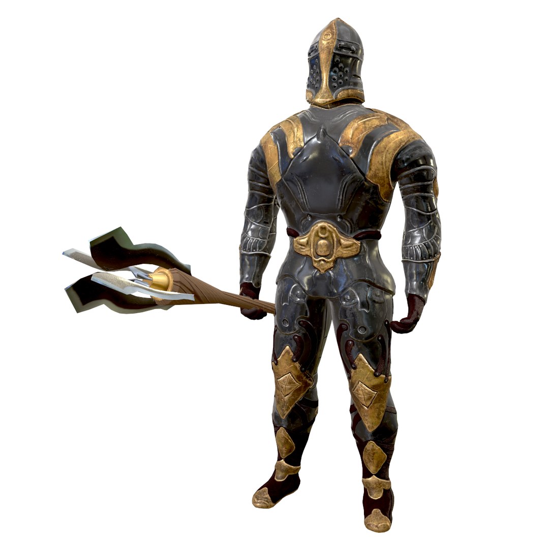 Knight 3D Model - TurboSquid 1935435