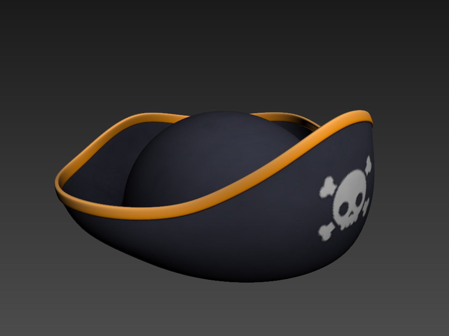 3D Pirate Hat - TurboSquid 1390521