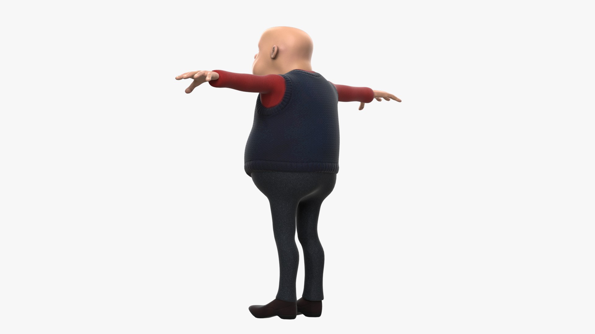 Director Character 3D Model - TurboSquid 1907676