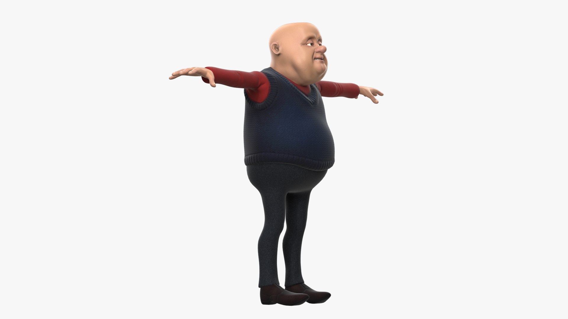 Director Character 3D Model - TurboSquid 1907676