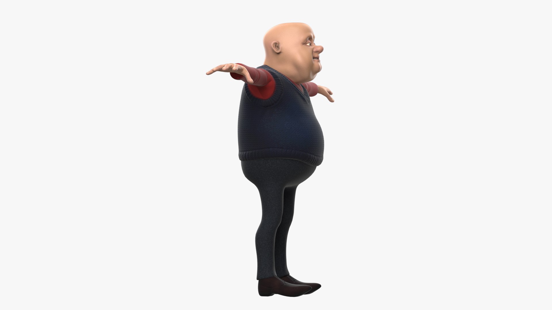 Director Character 3D Model - TurboSquid 1907676