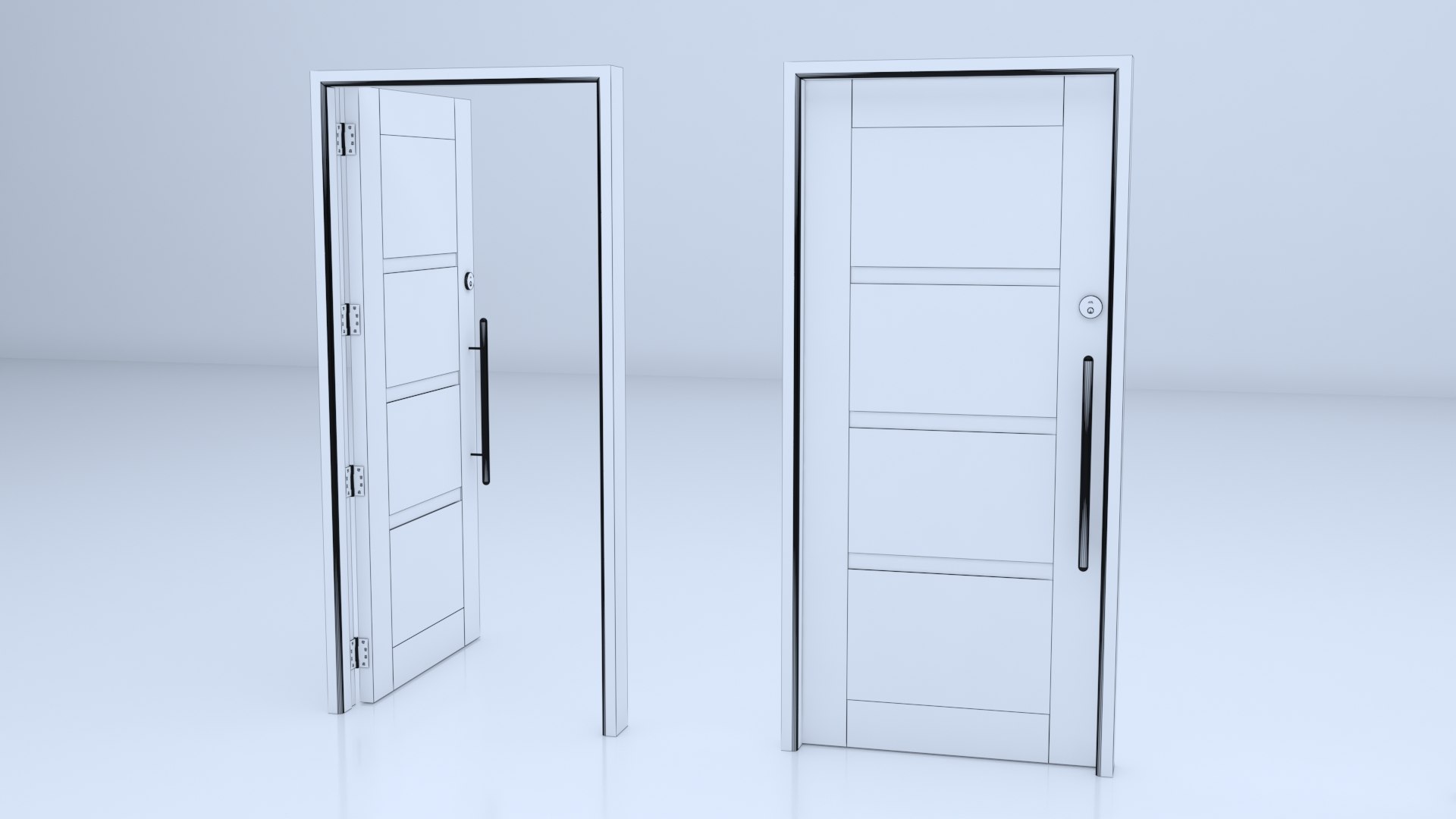 3D Door Design 41 Model - TurboSquid 2213659