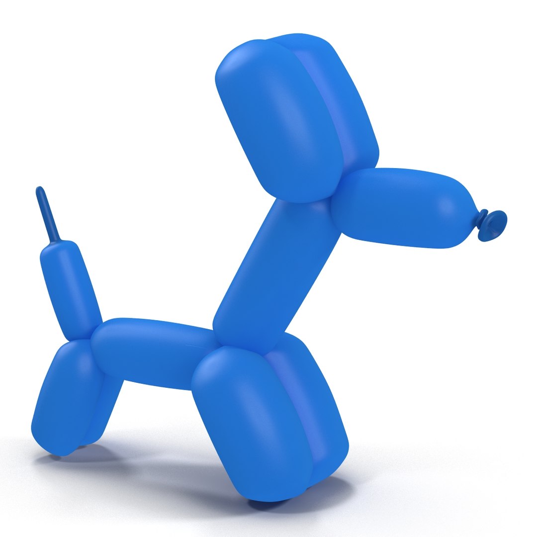 3d Balloon Dog Model