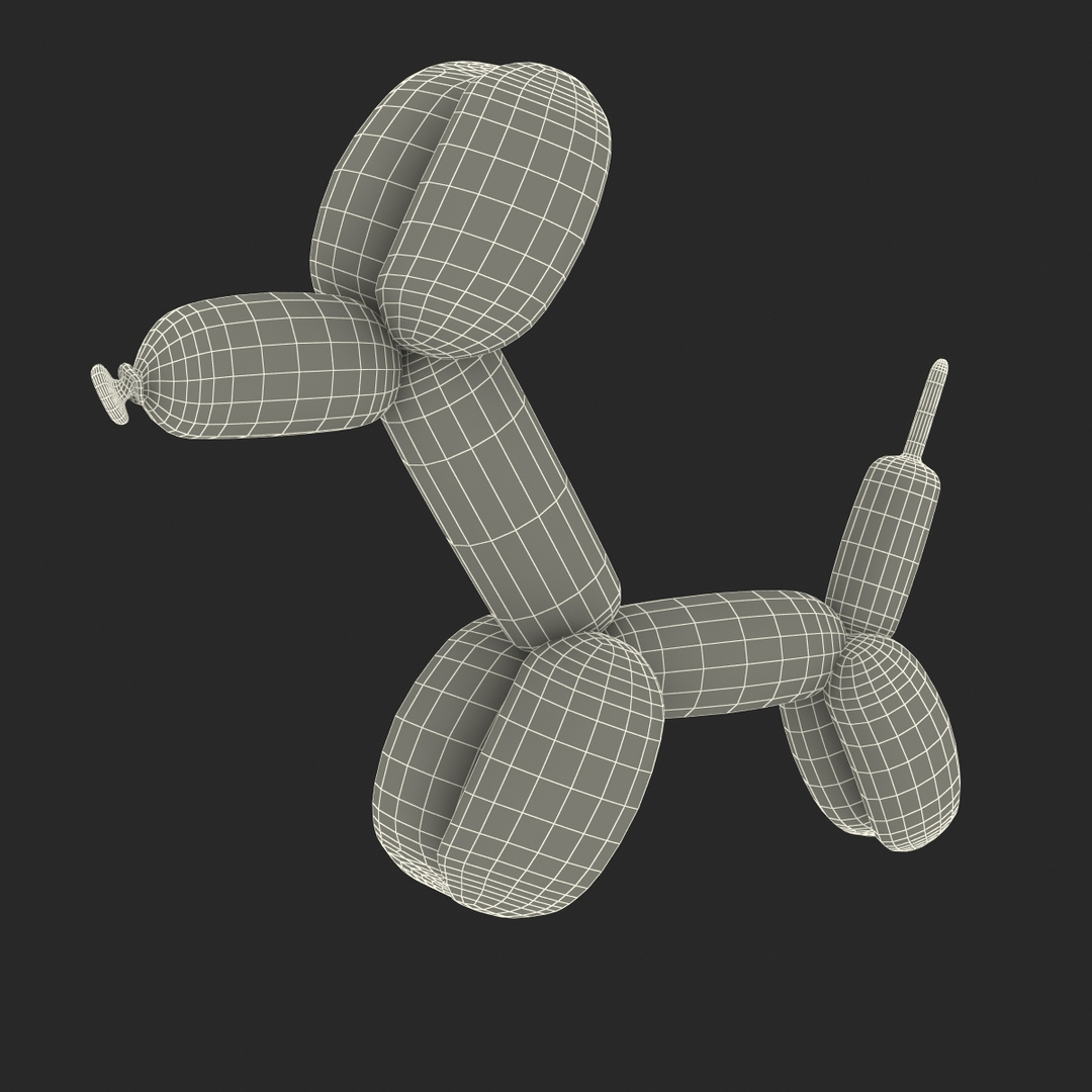 3d Balloon Dog Model