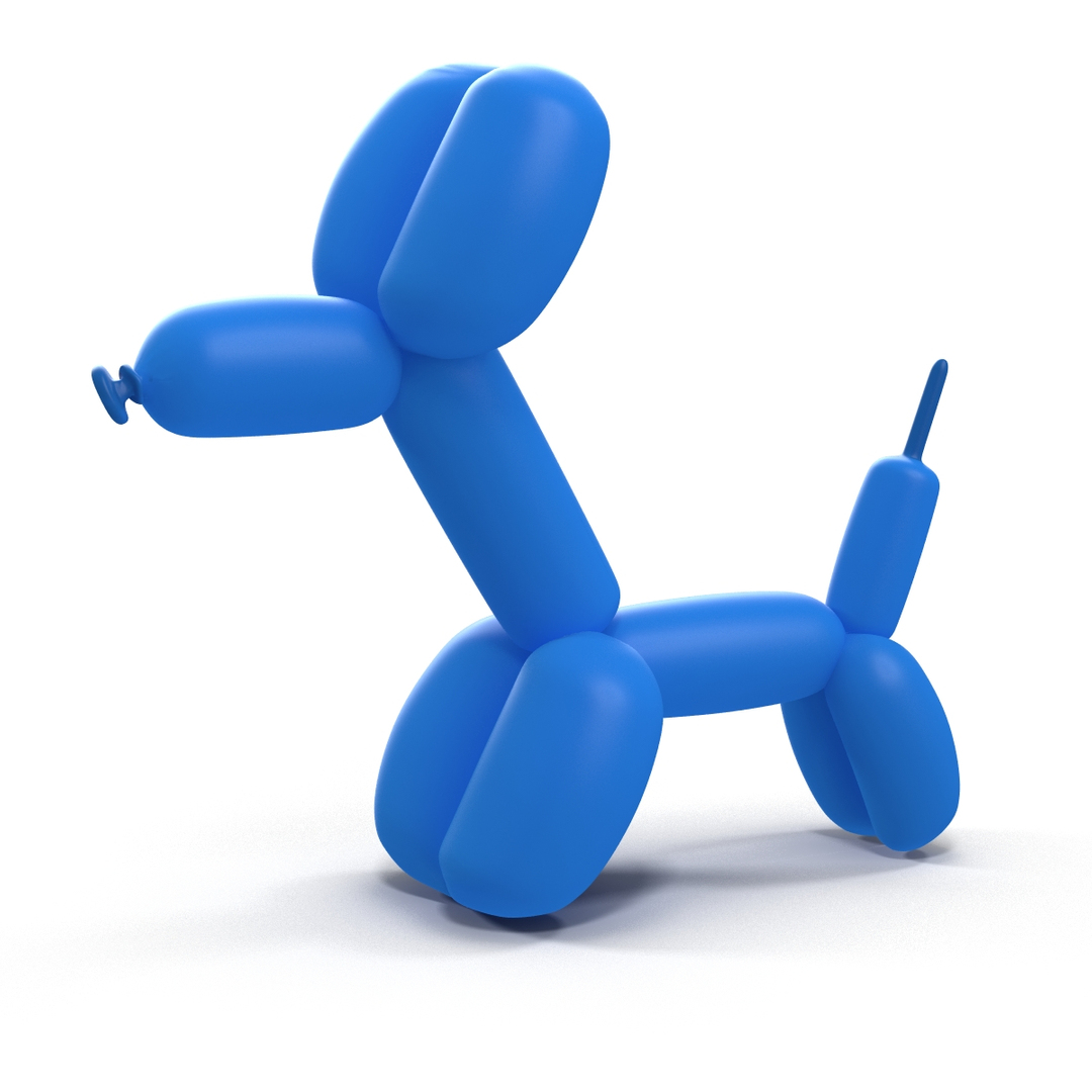 3d Balloon Dog Model