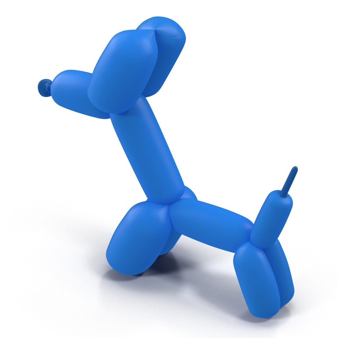3d Balloon Dog Model